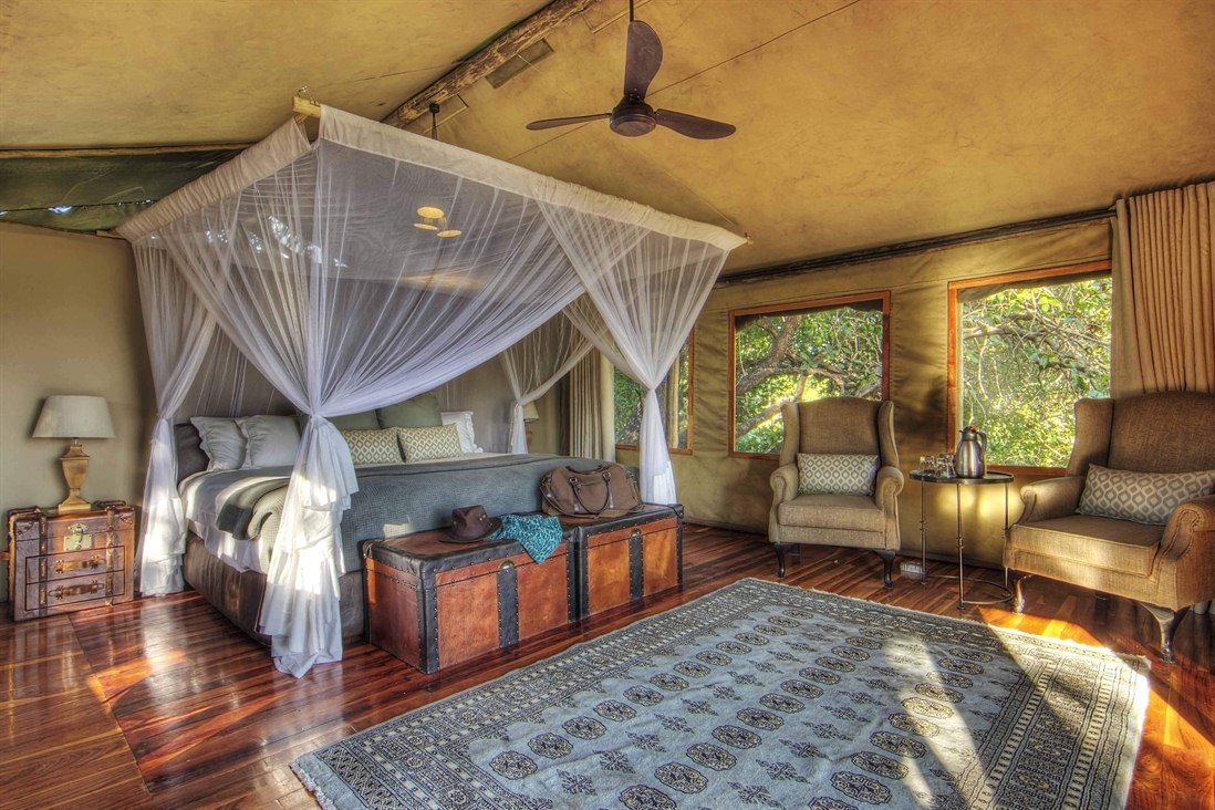Shinde Camp | Safari Tents Okavango Delta | Rainbow Tours